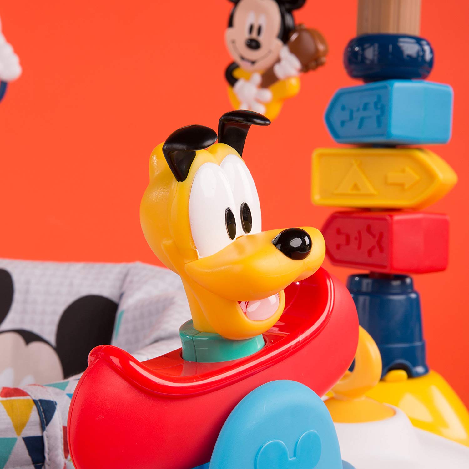 Centro de atividades do Mickey Mouse - Bright Starts - CompartKids